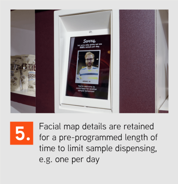 Hershey Smile Sampler: AI Retail Display | Wild Blue Technologies